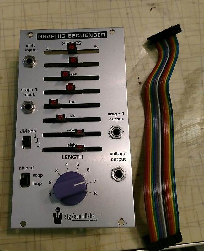 STG Soundlabs Graphic Sequencer Silver | Reverb
