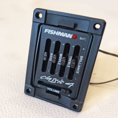 Fishman Classic 4 complete system - Preamp Piezo Jack | Reverb