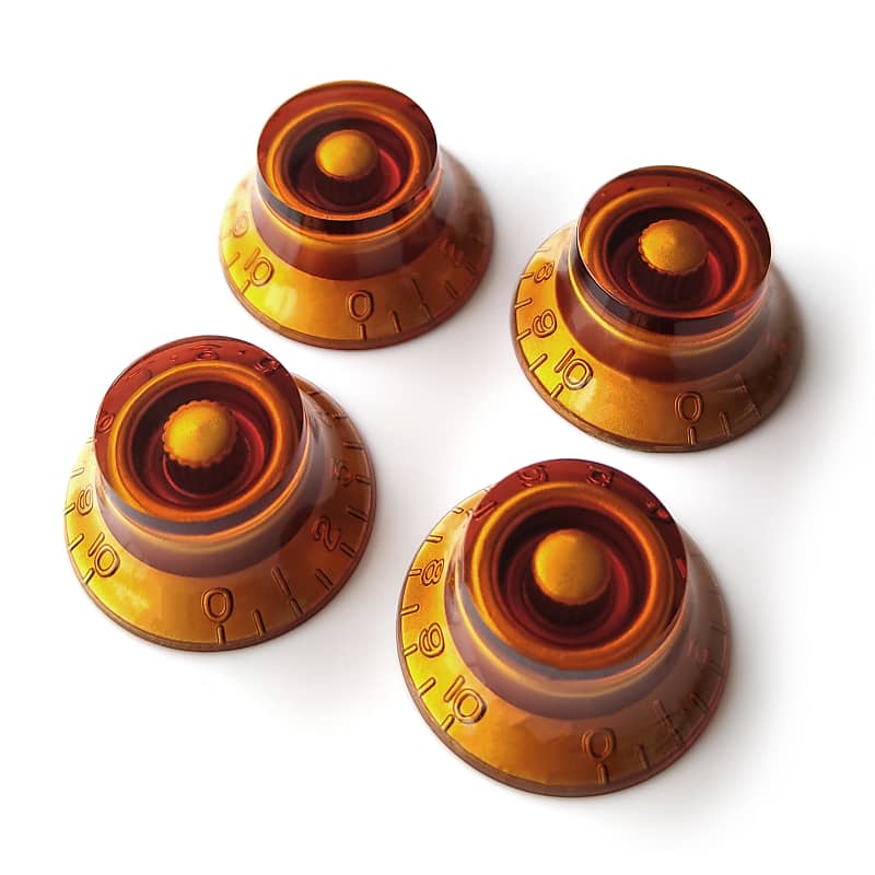 Top Hat Speed Control Knobs – Amber - 4x Knob | Reverb