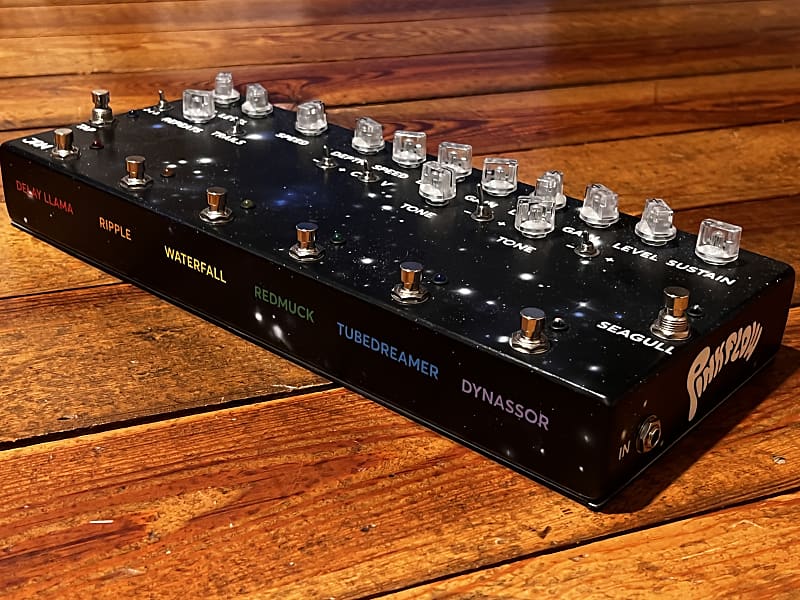 JAM Pedals - Pink Flow - custom Dark Side of the Moon artwork | Reverb