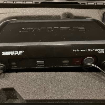 Shure PGX4 / PGX2 SM58 Handheld Wireless System - Black | Reverb