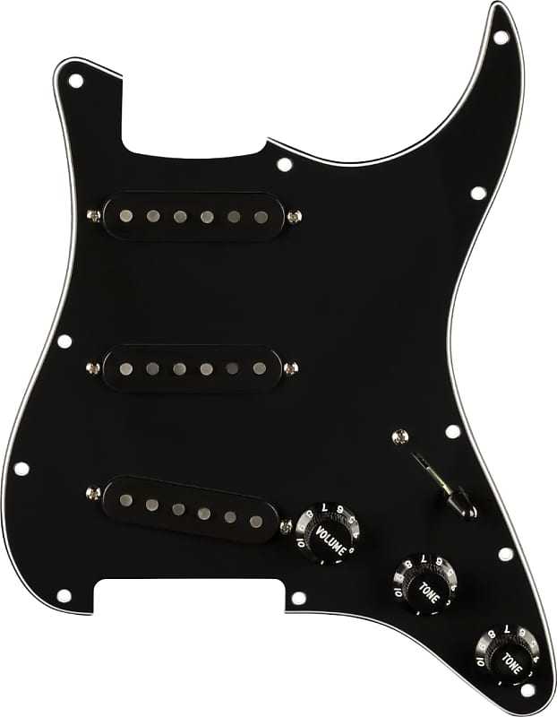 Fender Pre-Wired Strat Pickguard, Pure Vintage 59 w/RWRP | Reverb