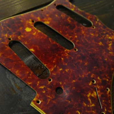 Spitfire Relic Stratocaster Tortoise Shell Pickguard! Aged | Reverb