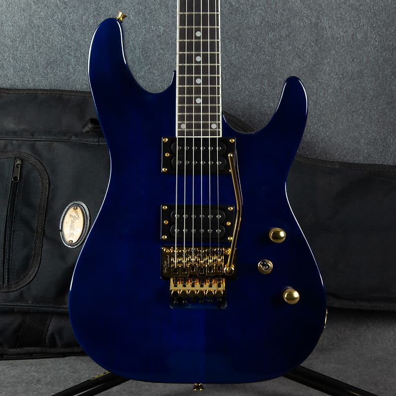 Harley Benton Progressive S-620 Rock - Transparent Blue - Gig | Reverb