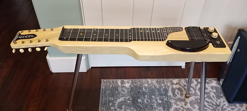 Eddie Alkire eharp 1957 abalone | Reverb