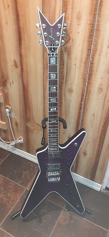 FireFly FFVX "Dimebag Darrell" Tribute Purple Sandblasted ML | Reverb
