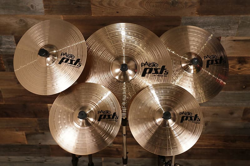 PAISTE PST 5 UNIVERSAL CYMBAL SET / PACK (14 HI-HATS, 18 | Reverb