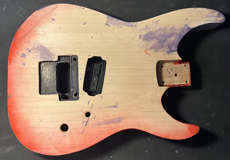 1987 USA Kramer Pacer Custom I body, Floyd Ready, Alder body | Reverb