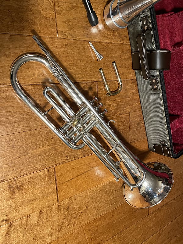 Getzen Frumpet in F/Eb - Silver - Absolutely Fantastic | Reverb