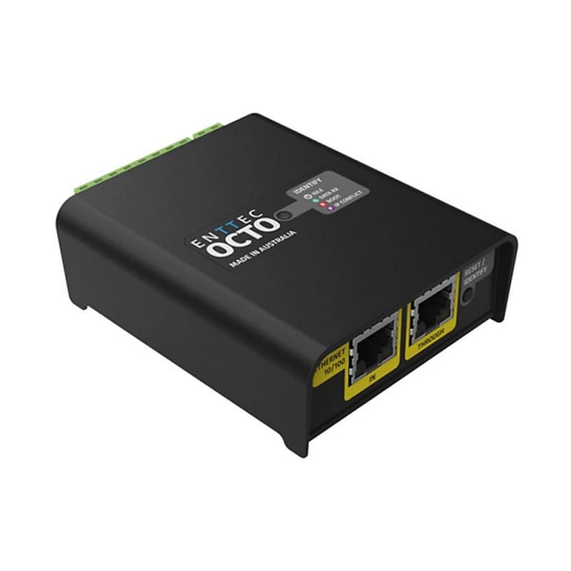 ENTTEC OCTO DIN ETHERGATE POE 8 Universe eDMX to DMX | Reverb