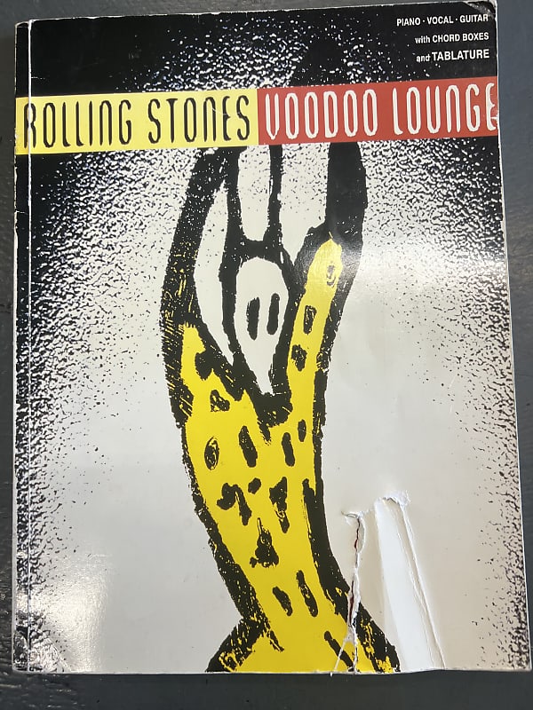 Folio Rolling Stones voodoo lounge | Reverb