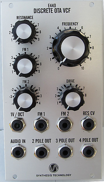 Synthesis Technology e440 Discrete OTA VCF Eurorack Module. | Reverb