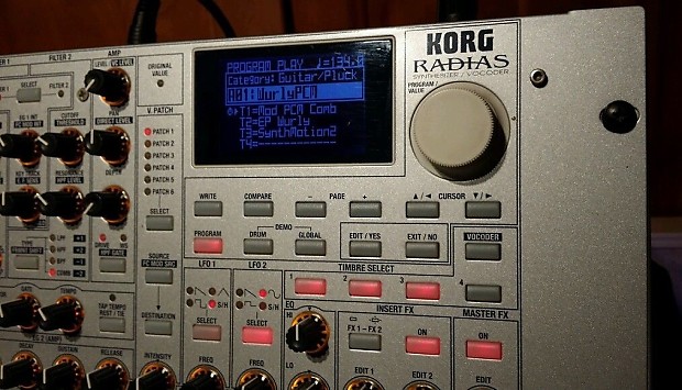 Korg Radias Virtual Analog Synthesizer Module & Keyboard | Reverb