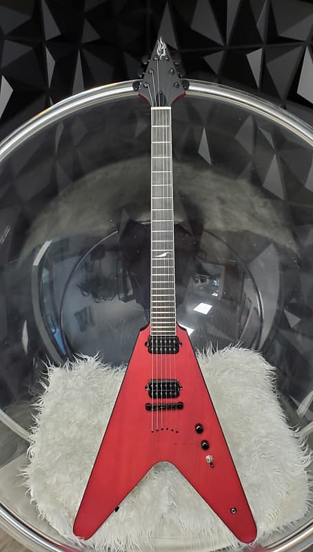 Vayper Guitars V66 V-Series 2021 Murder Red / Satin Matte | Reverb