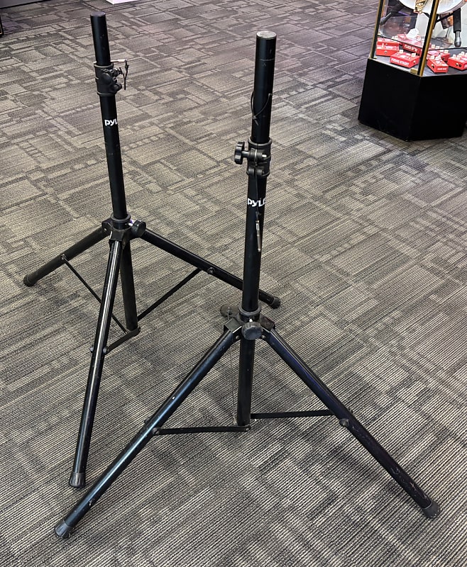 Pair of Pyle speaker stands | Reverb