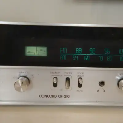 Rare Vintage Concord CR-210 wood/silver | Reverb