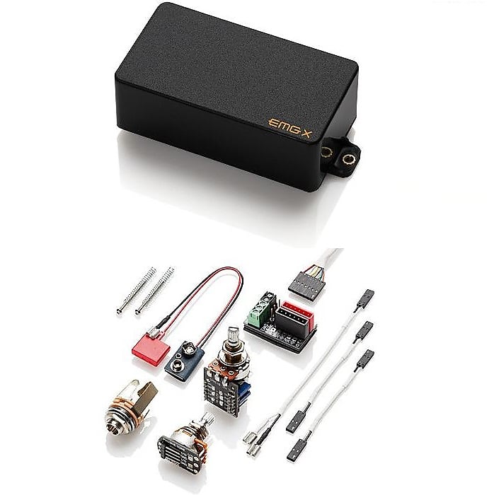 EMG 81TWX BLACK ACTIVE DUAL MODE HUMBUCKER & SINGLE COIL | Reverb