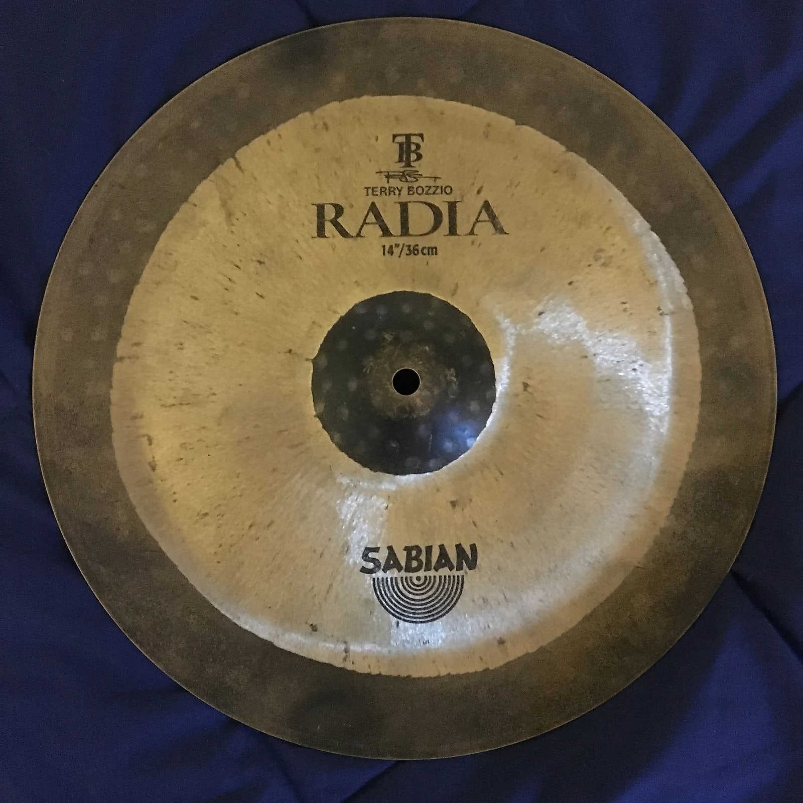 Sabian 14" Terry Bozzio Radia Cymbal | Reverb France