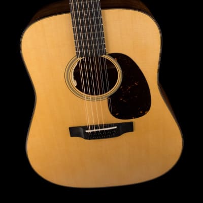 Martin Custom Shop D-18E 12 String Flame Koa With Sitka | Reverb