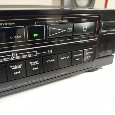 Realistic CD-6000 6 Disc CD Changer 1988 - Black | Reverb