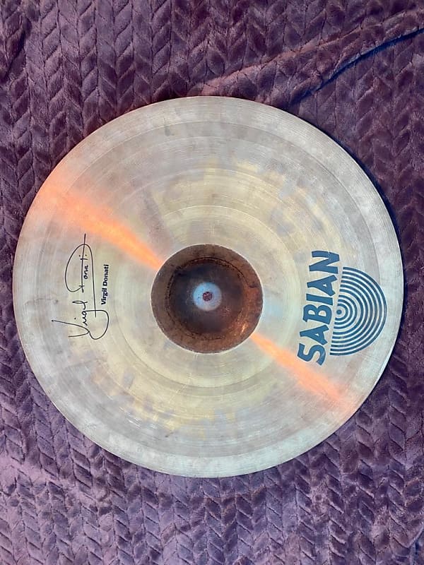 Sabian 19" Signature Virgil Donati Saturation Crash Cymbal | Reverb