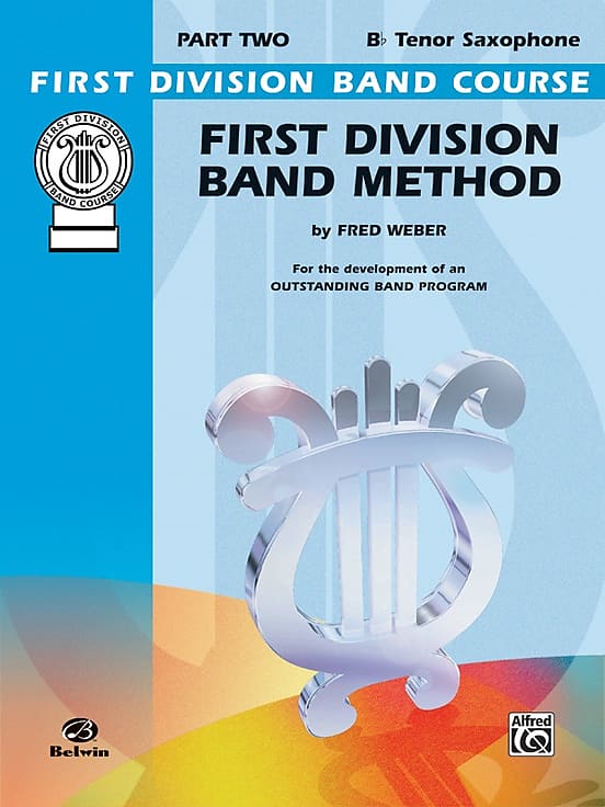 First Division Band Method Book Part 2 - Tenor Saxophone | Reverb