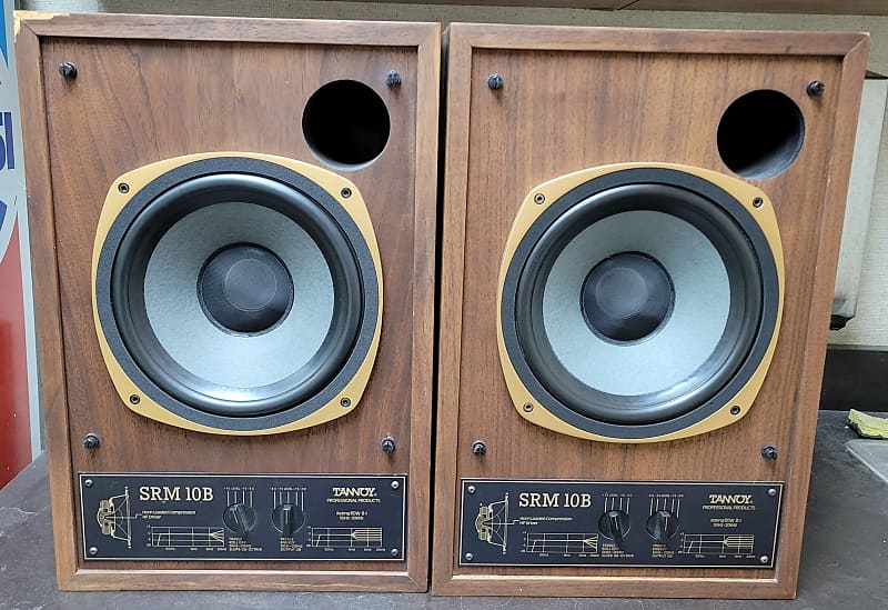 Tannoy SRM10B 1980's - Walnut | Reverb