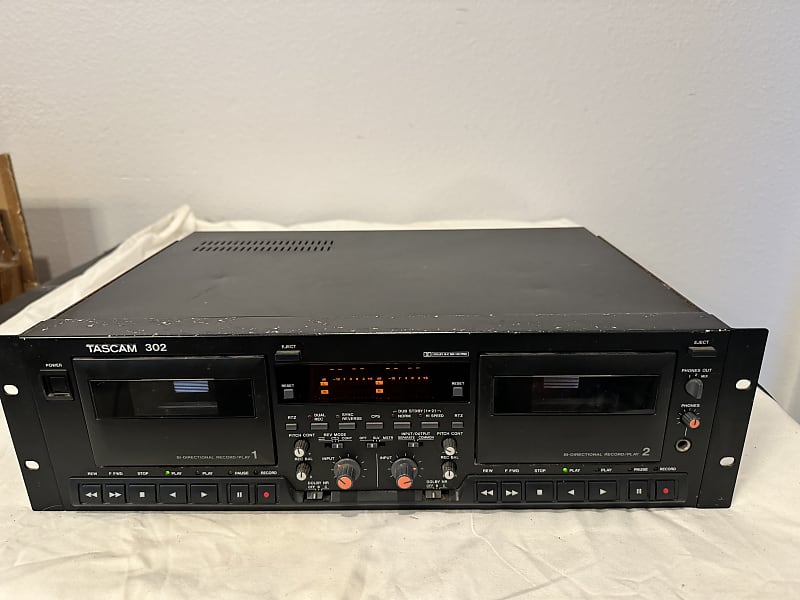 TASCAM 302 Professional Bi-Directional Record/Play Dual | Reverb