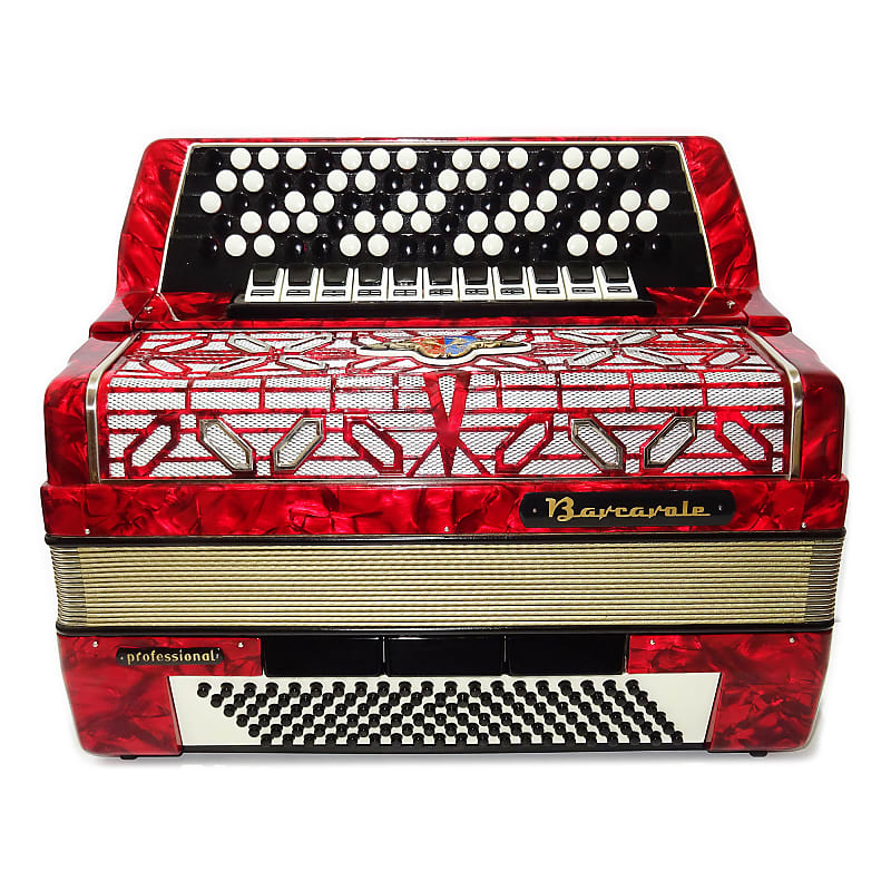 Close to New! 5 Row Barcarole Professional German Button | Reverb