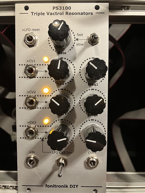 Fonitronik PS3100 Triple Vactrol Resonators 2024 - Silver | Reverb