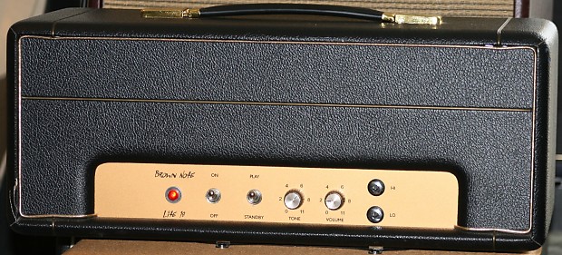 BROWN NOTE LITE 18 TUBE AMP HEAD ELECTRIC GUITAR AMPLIFIER | Reverb