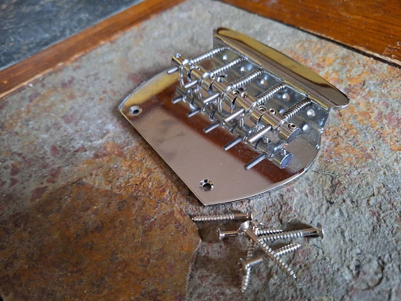 Ernie Ball Music Man-style bass bridge Stingray - nickel | Reverb