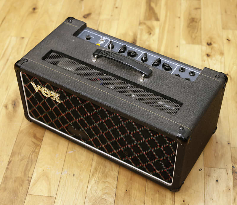 Vox AC50 head 1974 - Black basketweave | Reverb
