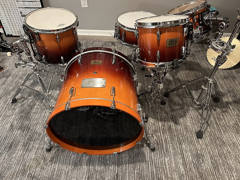 Pearl Session Custom 5 piece - Vintage Fade 10/12/14/22 | Reverb