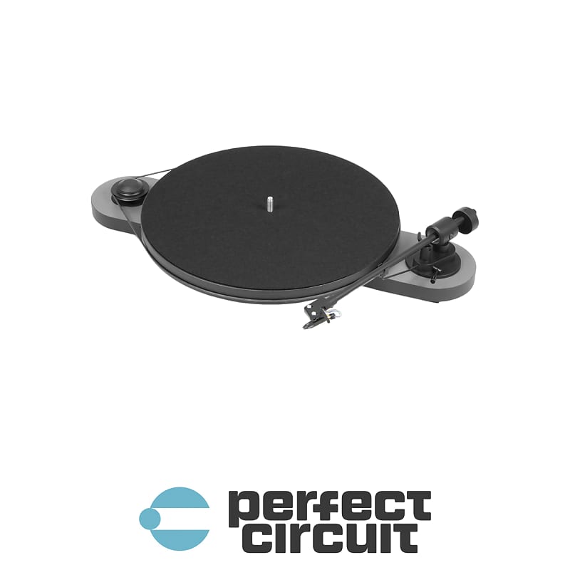 Pro-Ject Elemental Turntable (Silver + Black) | Reverb UK