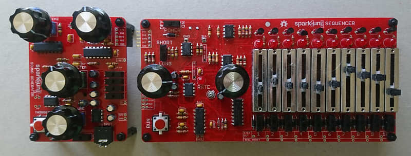 Sparkfun SparkPunk & SparkPunk Sequencer (built from DIY | Reverb