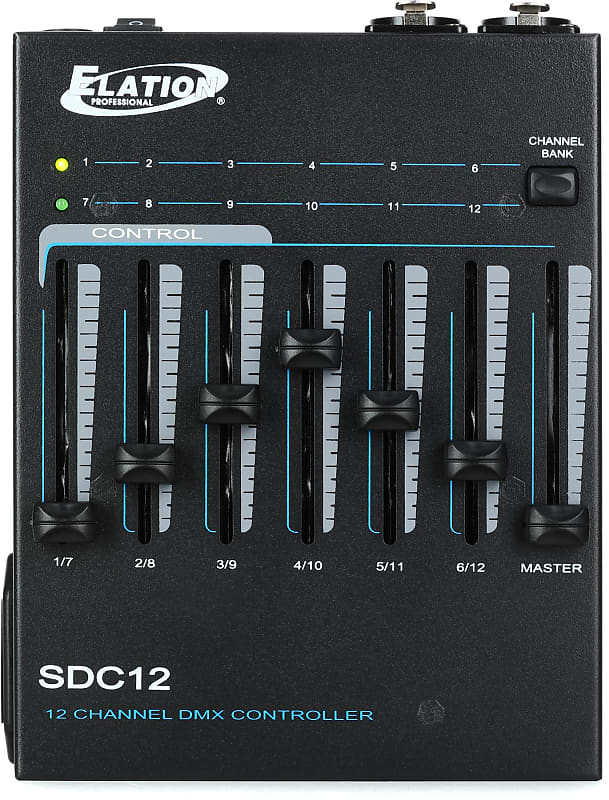 Elation SDC12 12-channel Basic DMX Controller (SDC12d1) | Reverb
