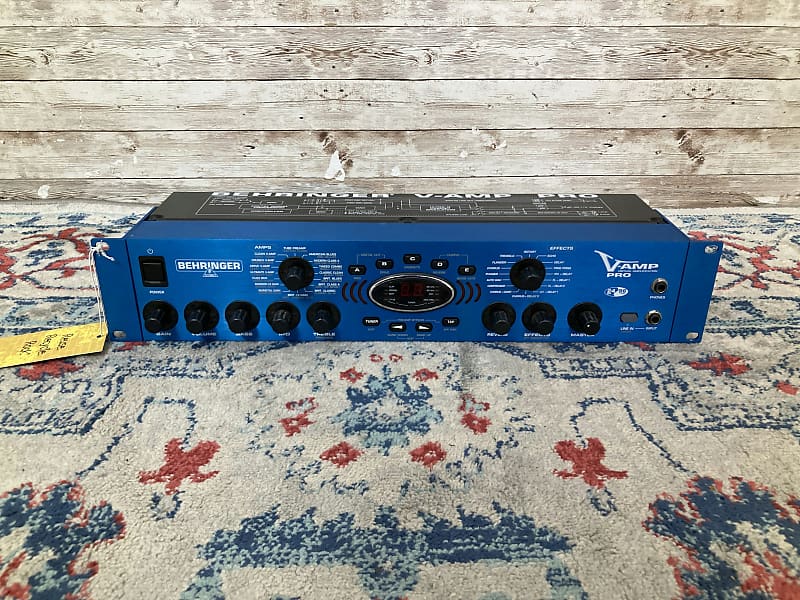 Used Behringer V AMP PRO RACK BLUE Guitar Effect | Reverb