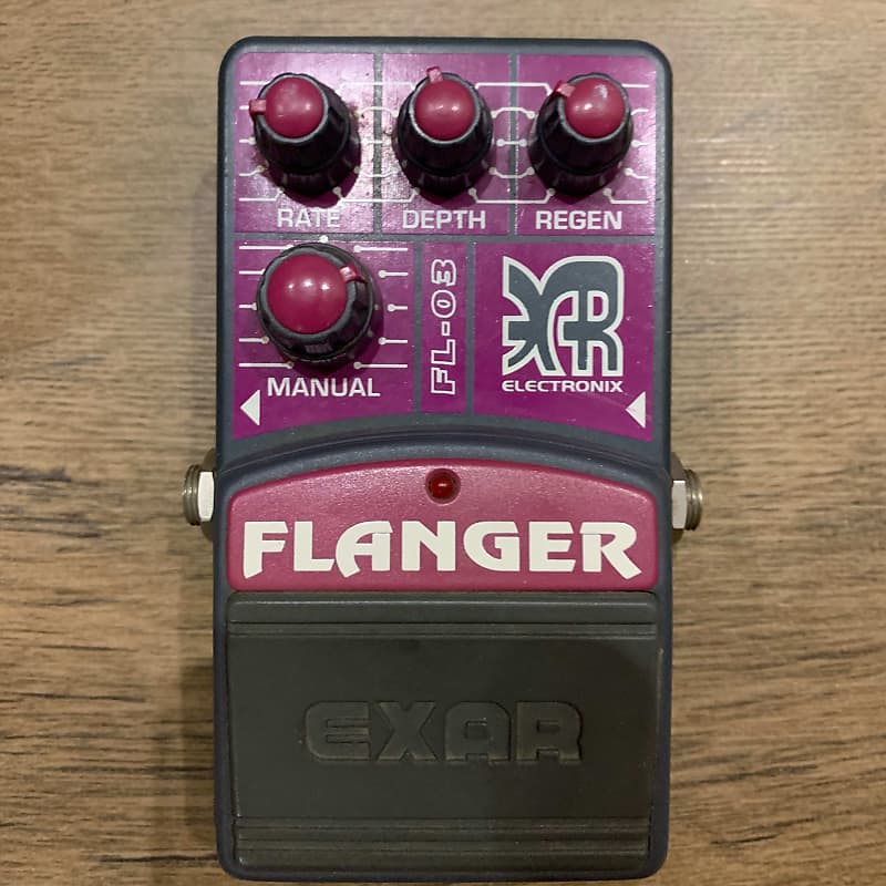 Exar FL-03 Flanger Made in Poland Modulation Chorus Vibe | Reverb