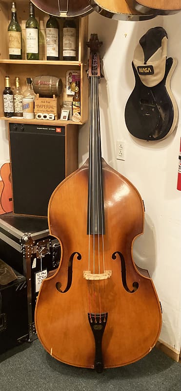 Kay C - 1 Model Double Bass Viol 1951 - Natural | Reverb
