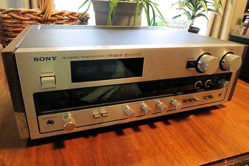 Sony STR-5800SD Vintage Stereo Receiver - Refurbished! | Reverb