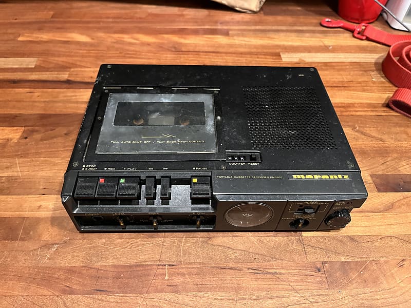 Marantz PMD-201 Portable Cassette Recorder Player | Reverb