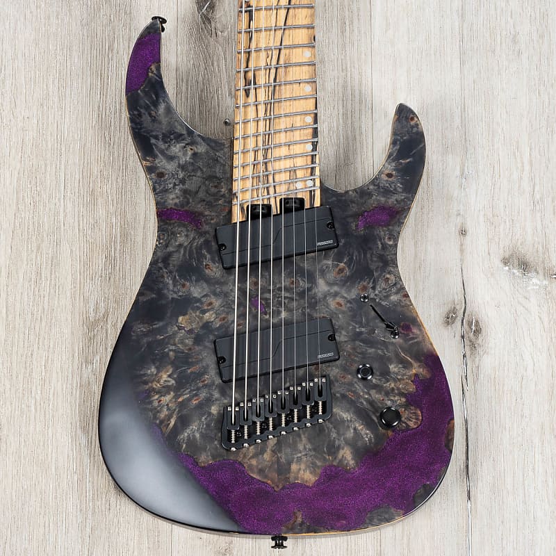 Mint Legator Ninja N8FX 8-String Multi-Scale Guitar, Fishman | Reverb