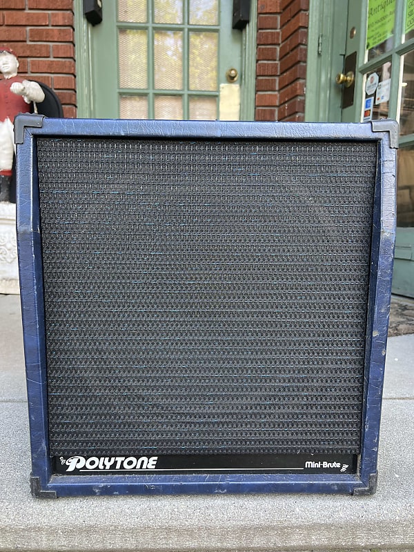 1980’s POLYTONE MINI BRUTE III/IV Combo Bass Amp 100W BEAST! | Reverb