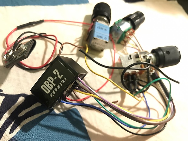 Aguilar OBP-2 USED with Pots and Knobs | Reverb