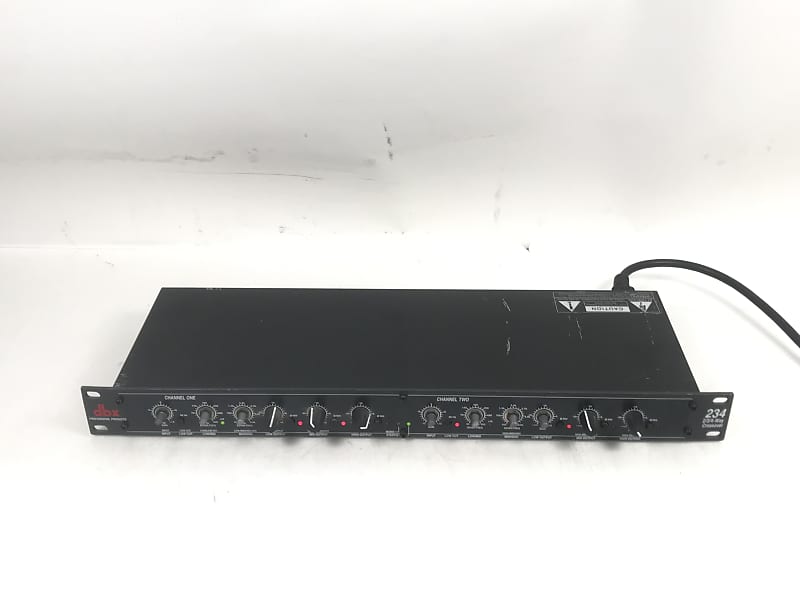 DBX 234 Stereo 2/3/ 4-Way Crossover Rack Mount | Reverb