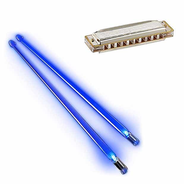 Musical Stocking Stuffer - Harmonica w/Firesticks | Reverb Australia