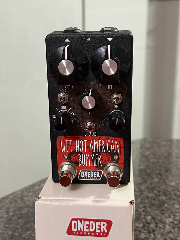 Oneder Effects Wet Hot American Bummer 2024 - Black | Reverb