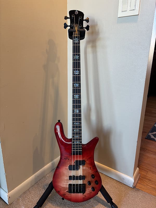 Spector Euro 4 CST - Natural Red Burst | Reverb