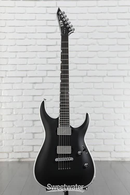 ESP LTD MH-1000NT Electric Guitar - Black Satin | Reverb